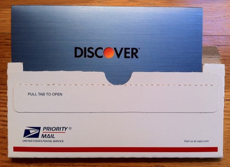 Discover Card Packaging | JEB:LOG